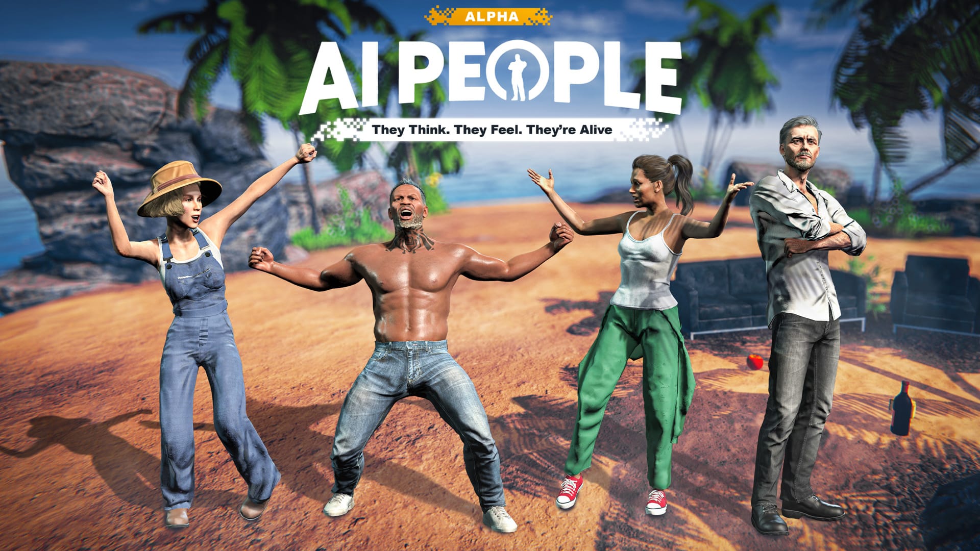 AI People - New Game Announced By GoodAI | Keen Software House